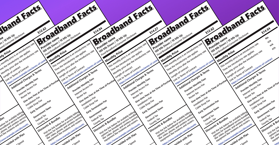 Broadband Facts AI – Automated FCC Broadband Label Compliance